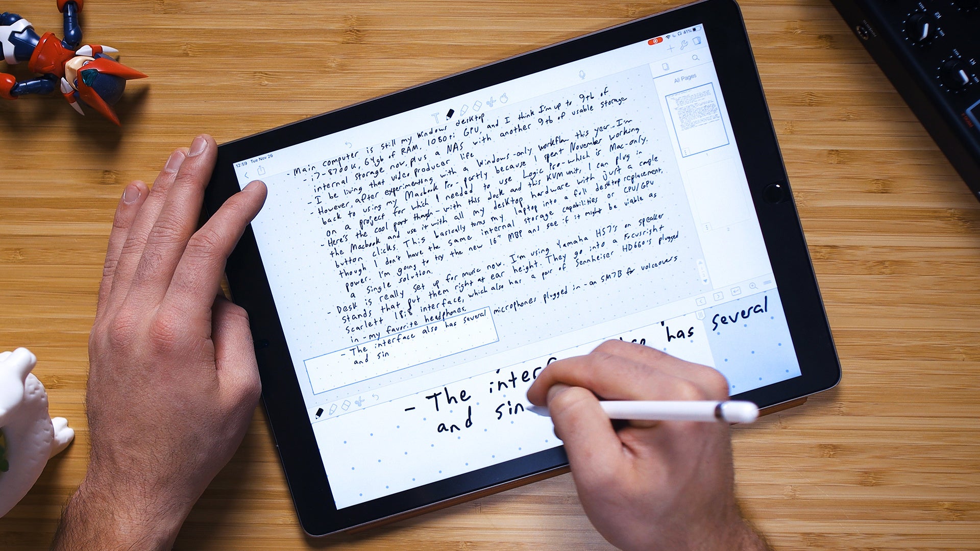 The Best Note Taking App for the iPad Nebula