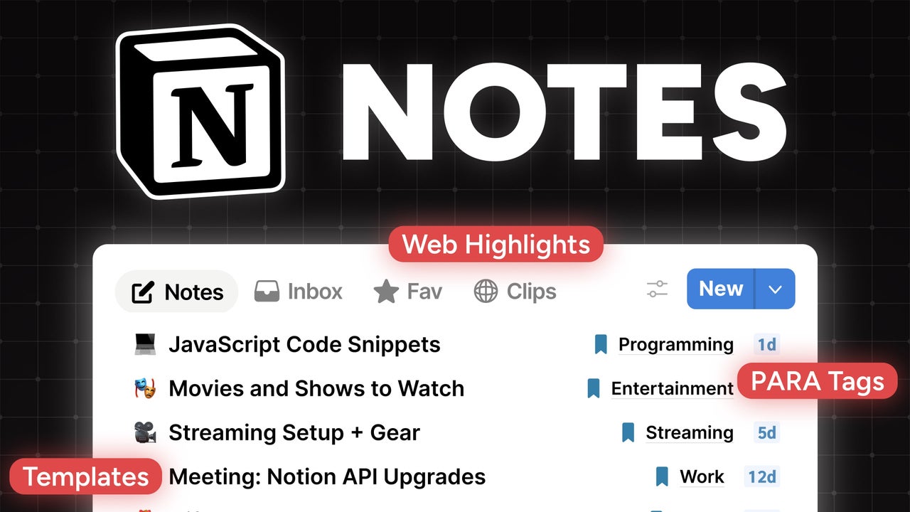 The Notion note-taking template you'll actually use (full build) | Nebula